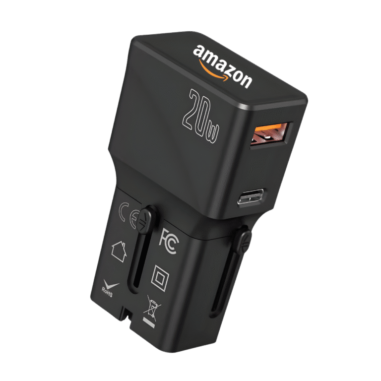 Custom VOLT Mini Travel Adapter - Print Your Logo - Merchlist