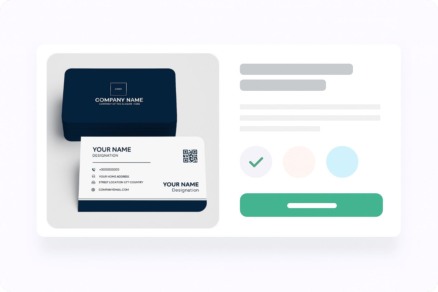Custom Business Cards - Print Your Own Visiting Cards - Merchlist