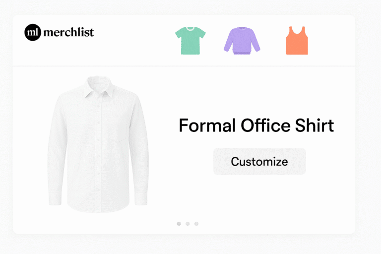 Custom Office Uniforms - Add Your Logo to Corporate Uniforms - Merchlist
