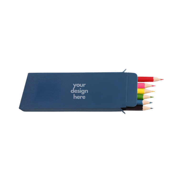 Custom HappyHues Color Pencils (Set of 6) - Print Your Logo - Merchlist