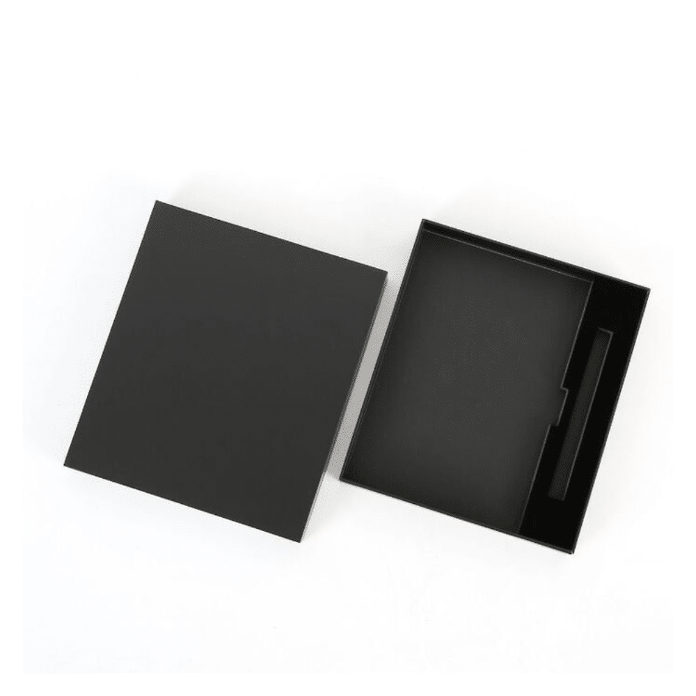 Custom Printed Notebook & Pen Gift Box - Add Your Design - Merchlist